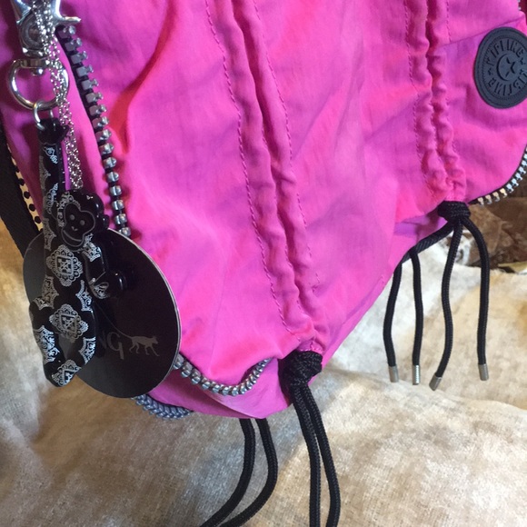 Kipling | Bags | Kipling Hot Pink Crossbody Fergie For Kipling | Poshmark